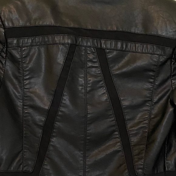 Amisu | Jackets & Coats | Leather Jacket | Poshmark